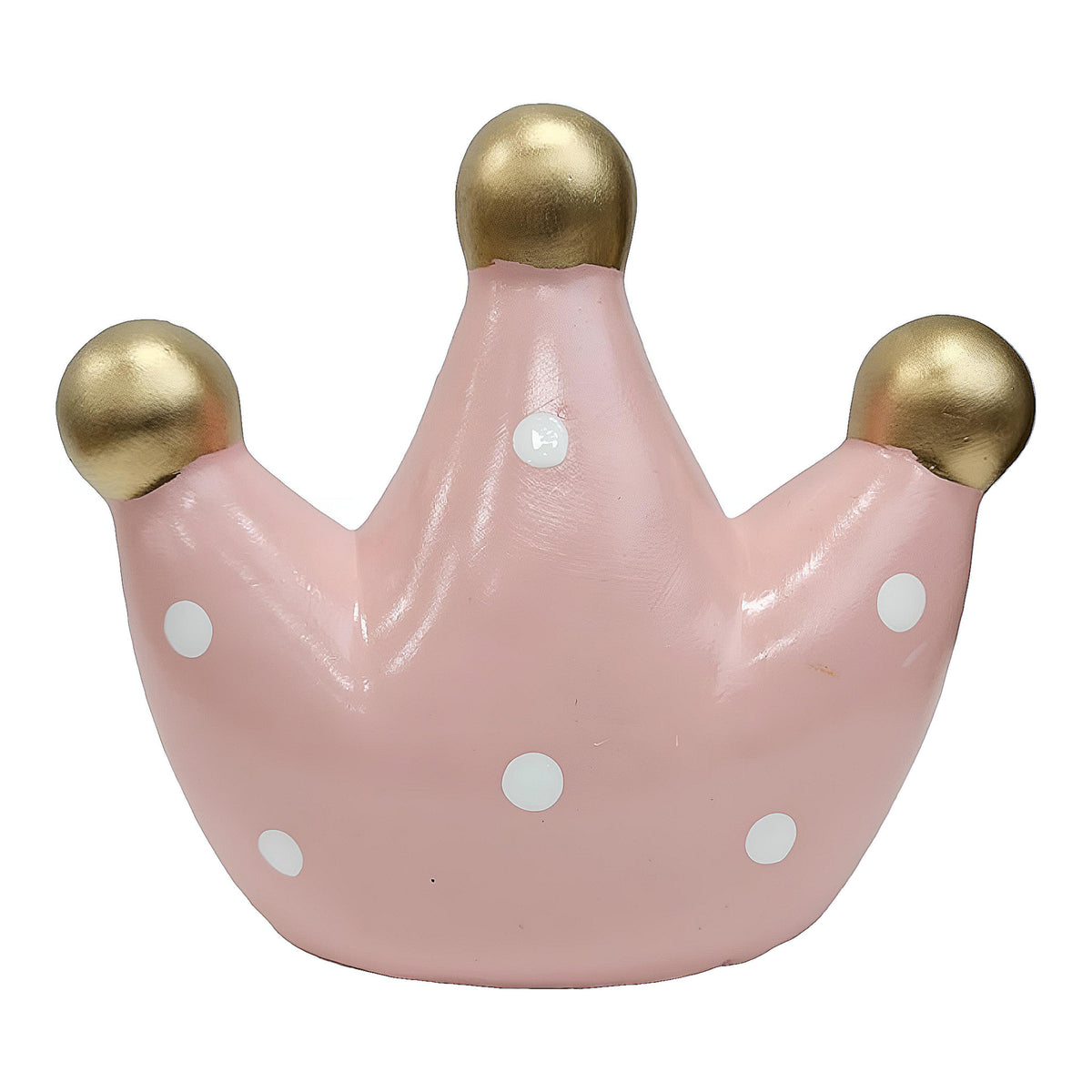 Children's Light Pink Ceramic Princess Crown Money Box – Palm Gifts