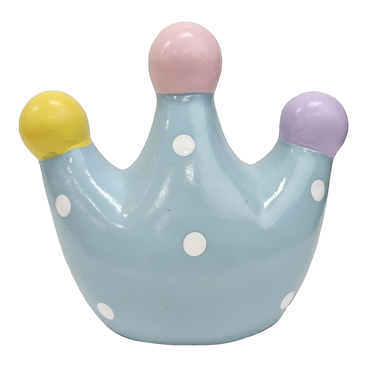 Children's Light Blue Ceramic Prince Crown Money Box – Palm Gifts